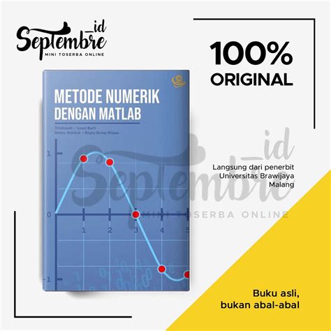 jual buku original metode numerik dengan matlab shopee indonesia