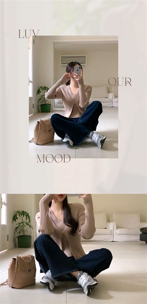 ⛄겨울신상쿠폰팩 ⚡️오늘출발⚡️ 에던 레이어드 일체형 골지 브이넥 브이가디건 블랙 브이넥골지가디건 골지나시 셔츠 나시 나시가디건 니트 가디건 Cd2943