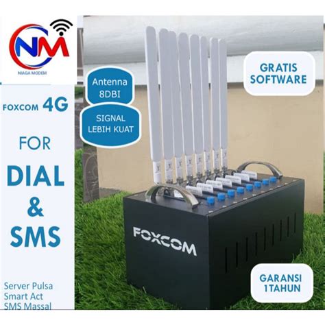 Jual Modem Pool Foxcom 8 Port 4g Shopee Indonesia