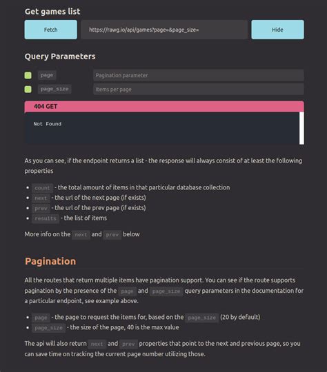 Angular How To Build A Pagination For The Api Api Rawg Io Stack Overflow