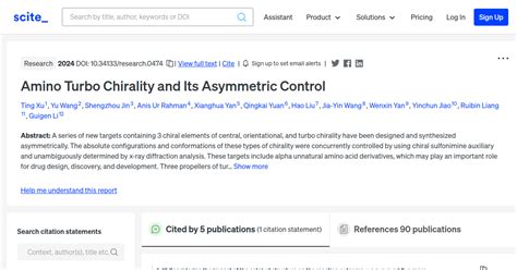 Amino Turbo Chirality And Its Asymmetric Control