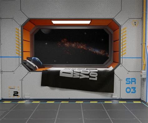 Artstation Project Sirius Outer Space Blender Obj Fbx Stl 3d