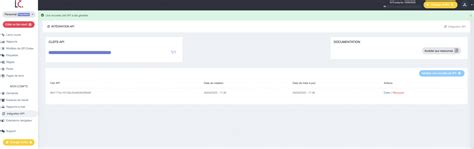 Cómo crear una clave API lc cx