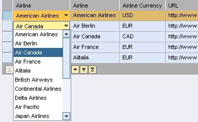 Add Dropdown To Table Within Web Dynpro For ABAP SAP