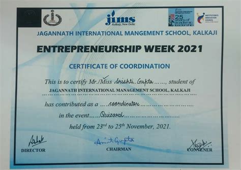 Srishti Gupta On Linkedin Share Event