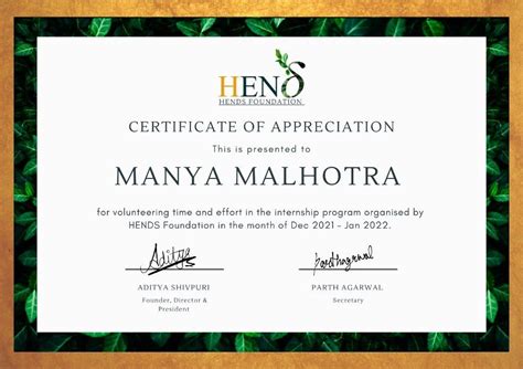 Manya Malhotra Posted On Linkedin