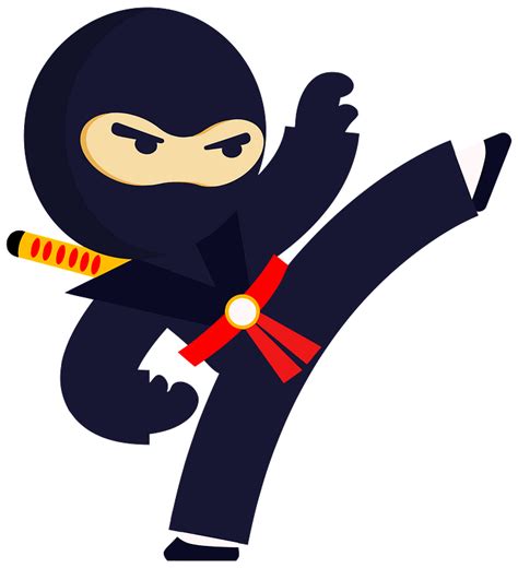 150 Free Ninja Clipart Images