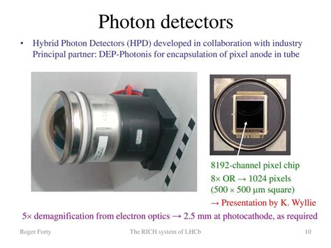 Rich Detector Layout Photon Detectors Performance And First Data Ppt