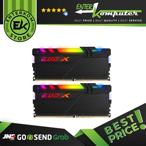 Geil Ddr Evo X Ii Rgb Led Pc Gb X Gb Black Ram Ddr Gb Shopee Indonesia