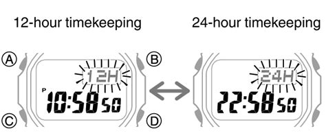Using Watch Operations To Adjust The Time Setting Module No 3543 G SHOCK Support CASIO