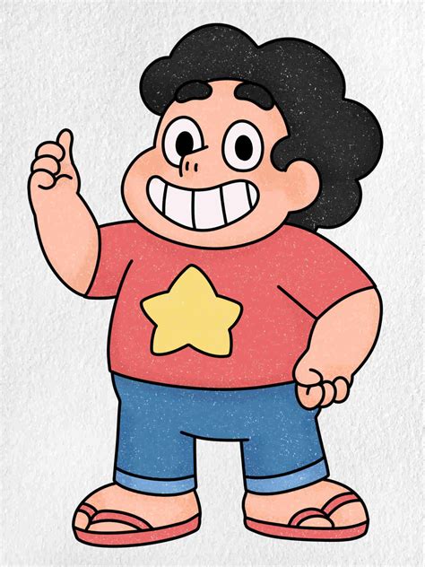 How To Draw Steven Universe Helloartsy
