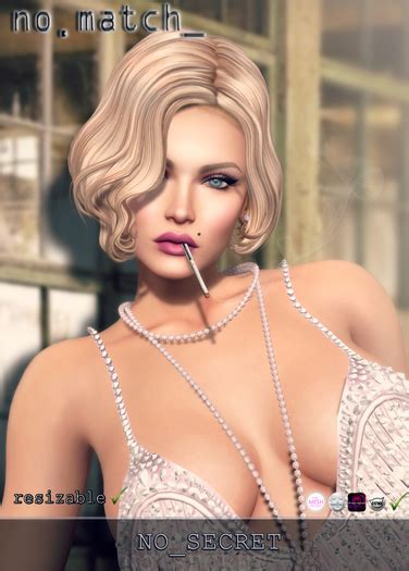 Second Life Marketplace Nomatch ~ Nosecret ~ All Colors