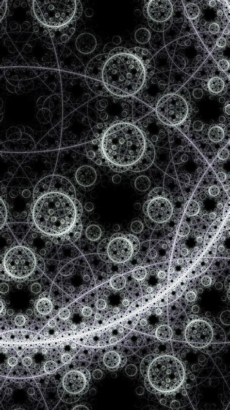 Abstract Circle Dots Wallpaper