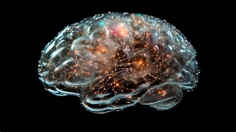 Free Illuminated neural network Image | Download at StockCake