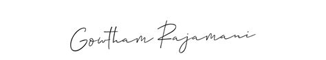 94 Gowtham Rajamani Name Signature Style Ideas Ultimate Name Signature