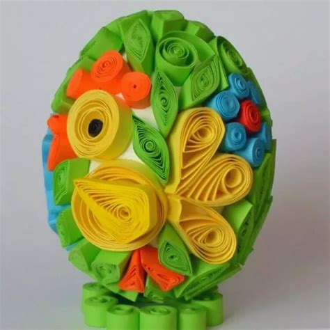 Пасхальне яйце в техніці квілінг нереальна краса своїми руками Самотужки
