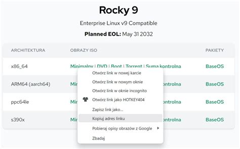 Installing Rocky 9 On Proxmox Hotkey404