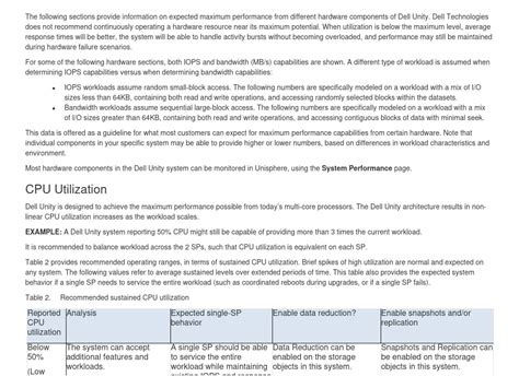 Hardware Capability Guidelines Dell Unity Best Practices Guide Dell Technologies Info Hub
