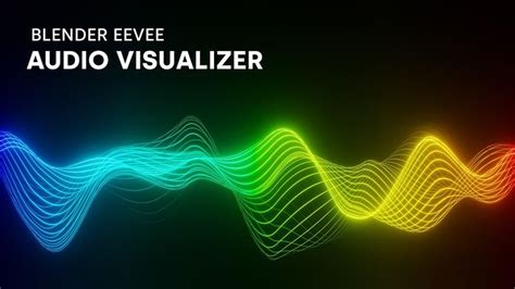 An Audio Visualizer With Colorful Waves
