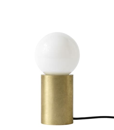 Menu Socket Table Lamp Gold Metal Made In Design UK