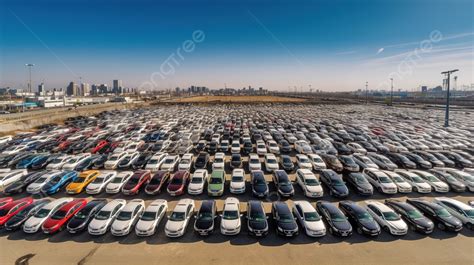 자동차로 가득 찬 주차장의 조감도 엑스포 공원 주차장에 가득 찬 주차장 고화질 사진 사진 하늘 배경 일러스트 및 사진 무료 다운로드 Pngtree