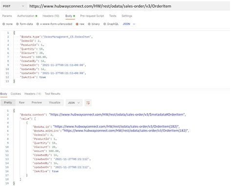 Hubway Connect And Postman For Outsystems Data