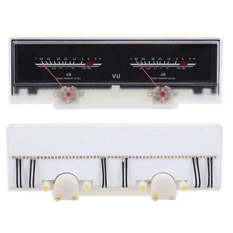 Double Pointer Vu Meter Stereo Audio Amplifier Boa Vicedeal