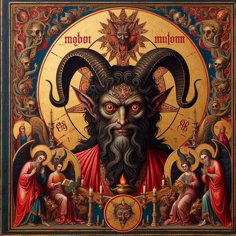 Occult Icons Biblical Demons Catholic Demons Satanic Art