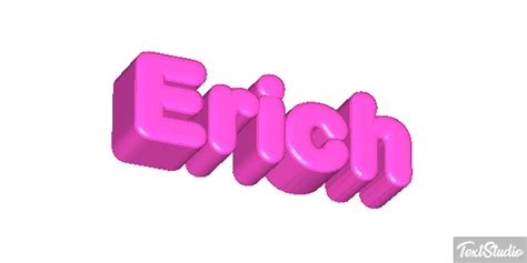 Erich Name Animated  Logo Designs