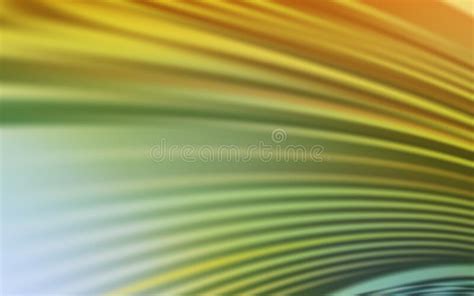 Light Green Yellow Vector Texture With Wry Lines Stock Vector Illustration Of Backdrop