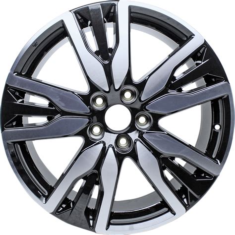 New 20 2019 2022 Honda Pilot Machine Black Replacement Alloy Wheel