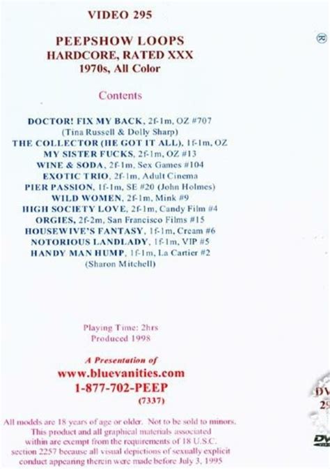 watch peepshow loops 295 1970s all color