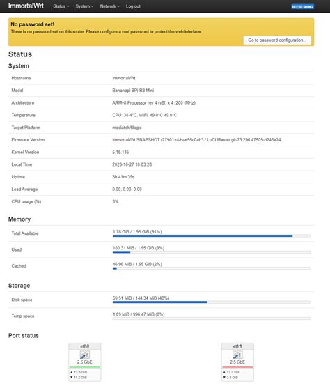 [bpi r3 mini] review and mainline immortalwrt firmware support banana