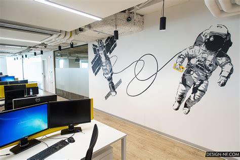 Роспись стен в офисе 66 фото