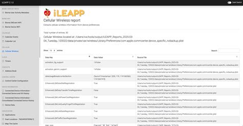 Tool Review Exploring ILEAPP For IOS Forensics