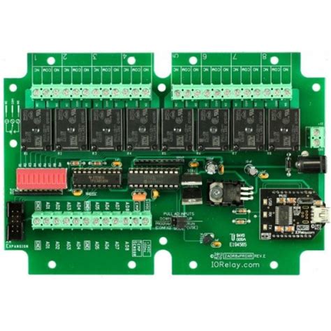 Industrial Relay Controller Channel SPDT Channel ADC At MG Super Labs India