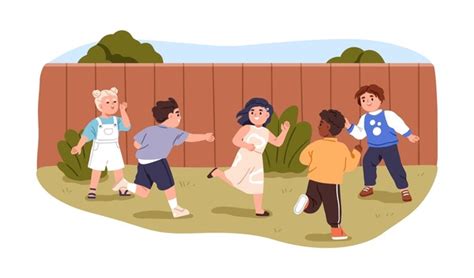 Backyard Chasing Over 17 Royalty Free Licensable Stock Illustrations