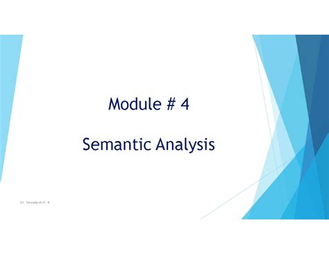 NLP Chapter PPT Nlp Chp Module Semantic Analysis Lexical Semantics Lexeme Is A