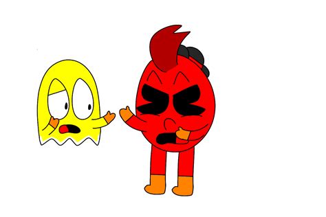 Pac Man And Blinky Species Swap By Diamonddust1234 On Deviantart