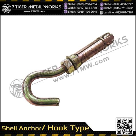Shell Anchor Hook 7tiger Metal Works