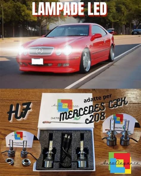 Set Led Pour Mercedes Clk C208 Croisement H7 Canbus Blanc Puro Eur 7805 Picclick Fr Set Led Pour Mercedes Clk C208 Croisement H7 Canbus Blanc Puro Eur 7805 Picclick Fr