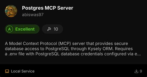 Postgres Mcp 服务器 Mcp Servers · Lobehub