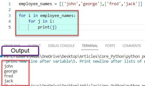 How To Print New Line After A Variable In Python 7 Ways