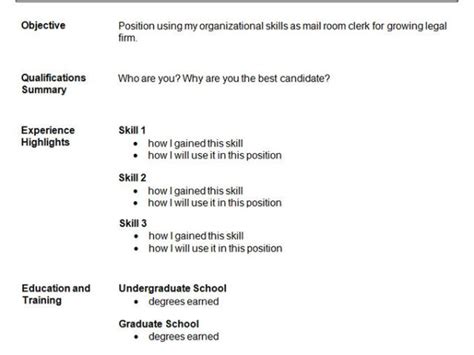 Simple Resume Format Simple Resume Template 47 Free Samples Examples Williamson
