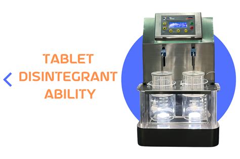 Tablet Disintegration Impacts Drug Bioavailability