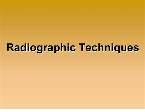 Radiographic Techniques ⬇☢ Pipingndtph Facebook