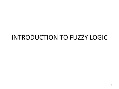 fuzzy logic notes ai cse 8th sem pptx programming languages computing