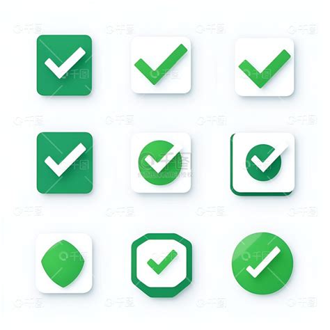 勾选标记ai数字艺术 Check简约3d渲染绿色勾选标记图标元素 Ai平面元素免费下载 Png格式 4096像素 编号71585836 千图网