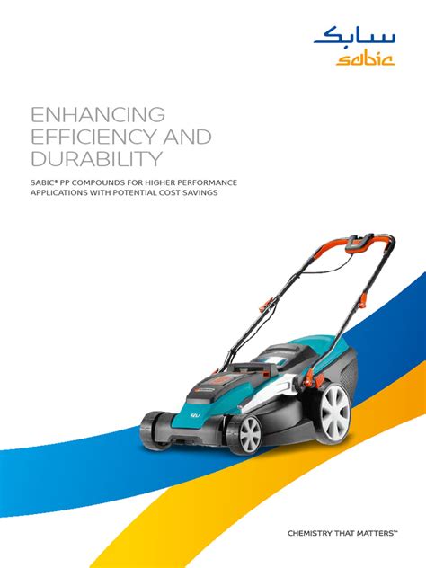 Sabic® Pp Compounds Brochure Pdf Thermoplastic Building Materials