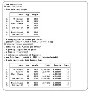 Creating New Variables In Stata HKT Consultant